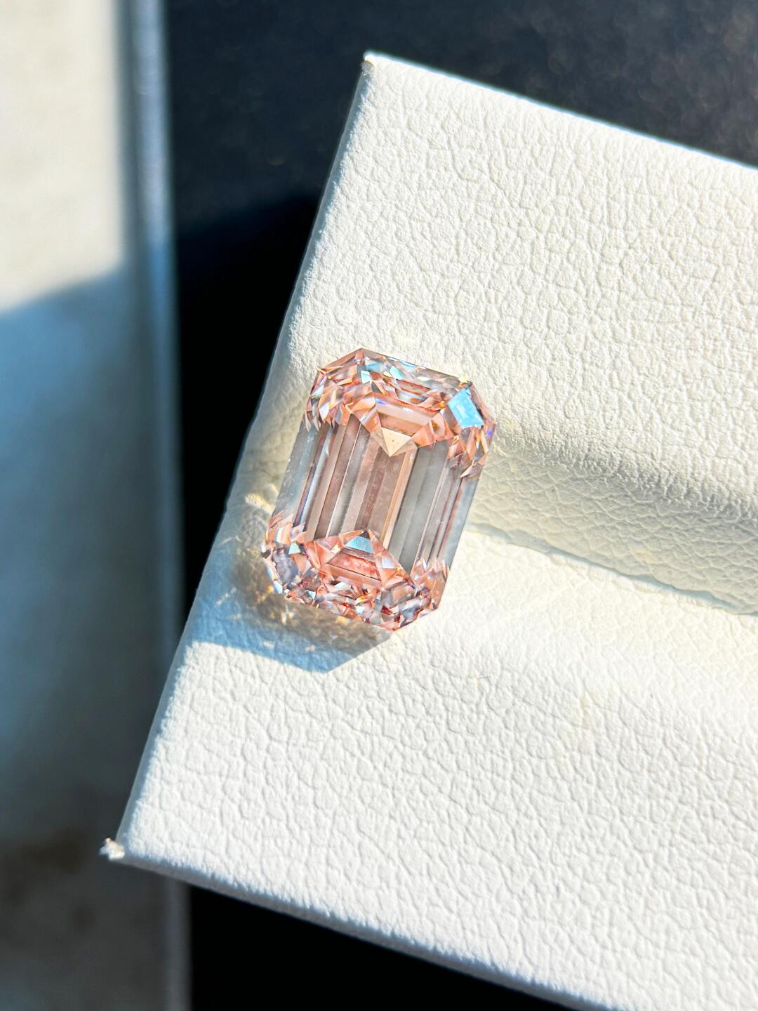 Lab grown pink diamomnd – pirmiana